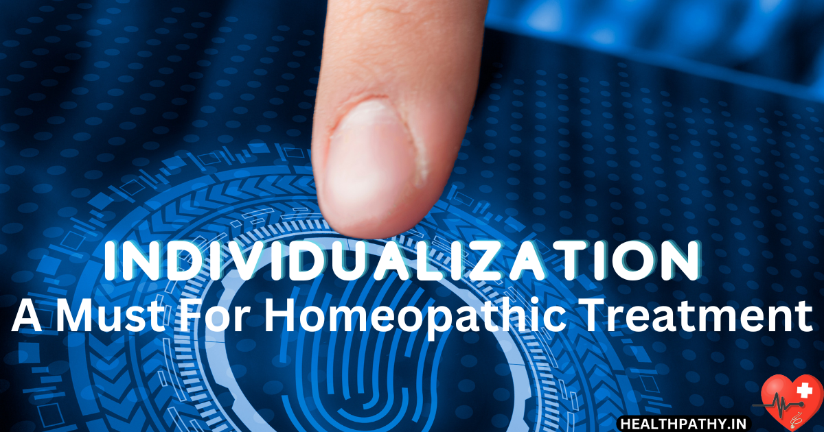 HOMEOPATHIC PRINCIPLES OF MEDICINE » HealthPathy